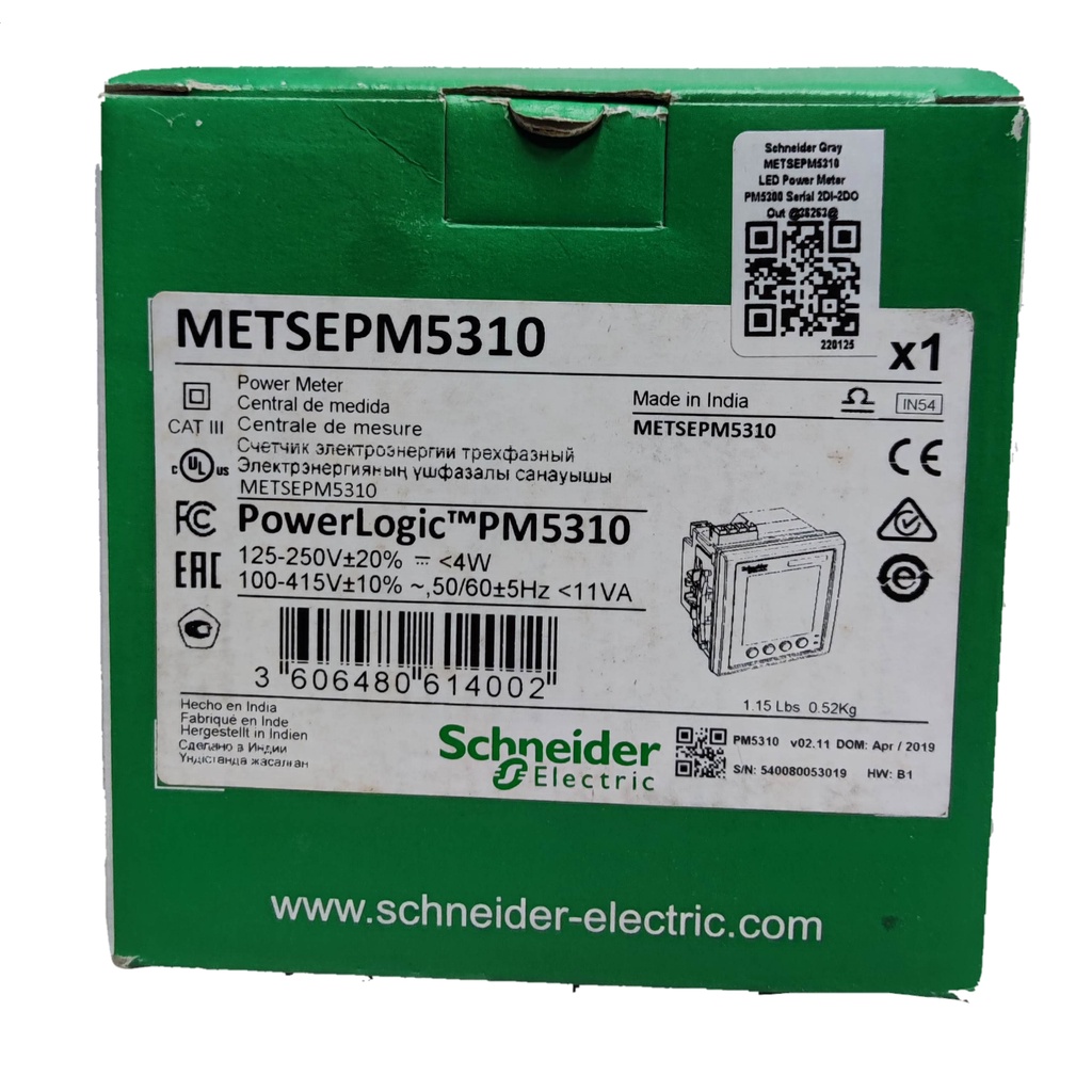 Schneider Power Meter METSEPM5310 Power Logic - PM5310 | Shopee Philippines