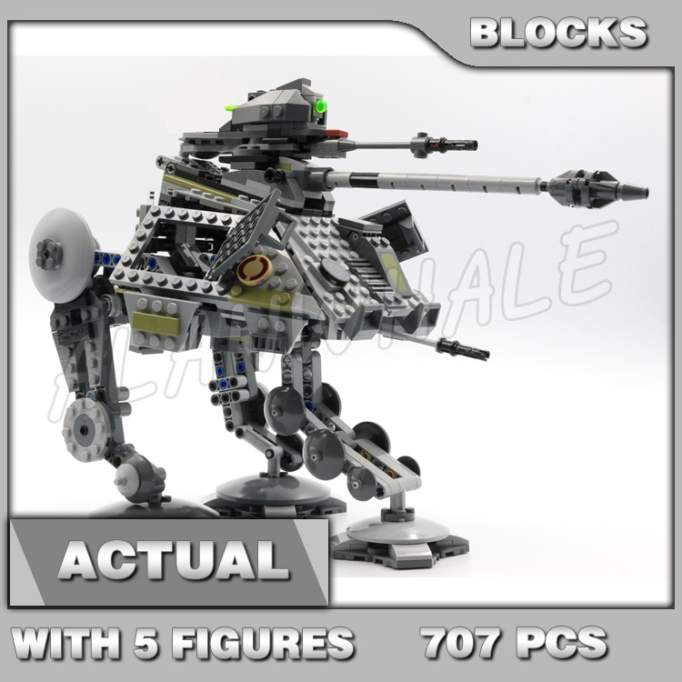 707pcs Star Wars Imperial AT-AP Walker Third Leg Clone Trooper Battle ...