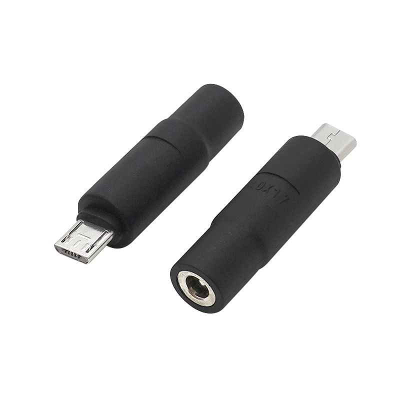 DC 4.0*1.7 mm Female Jack to Micro USB Male Plug DC Power Connector ...