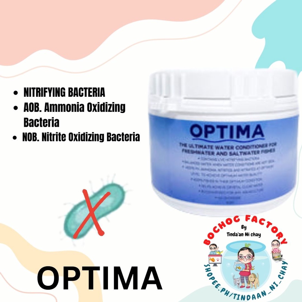 OPTIMA Watter Conditioner Kubo Aquatics Bacteria Remover Mineral Powder ...
