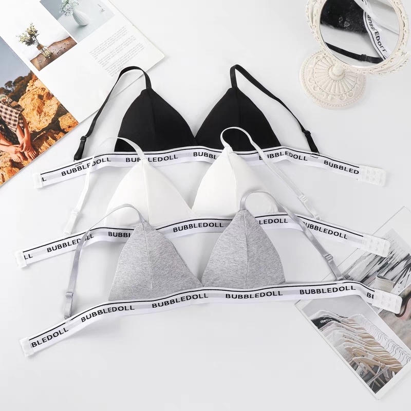 French style Women Sexy bra Triangular cup Push Up Bra Female Invisible ...