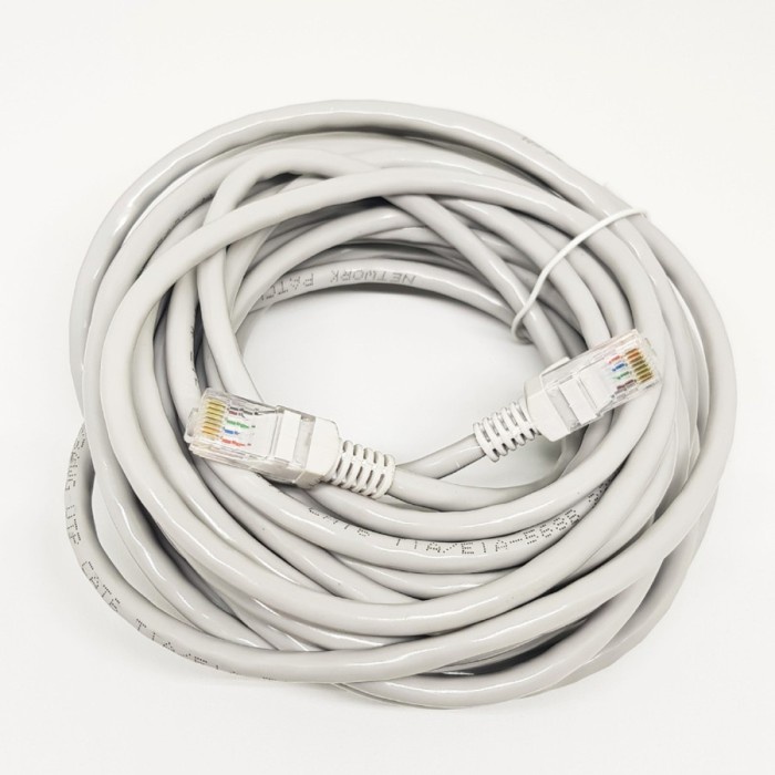 10 METER CAT 6 LAN Cable/10 METER UTP Cable CAT 6 Factory | Shopee ...