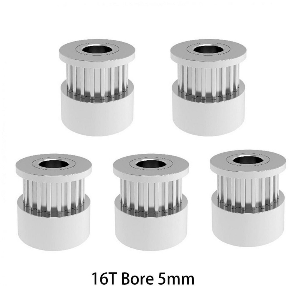 5 pcs 6 mm Width 16T / 20T 5 mm / 6.35 mm / 8 mm Bore GT2 Timing Belt ...