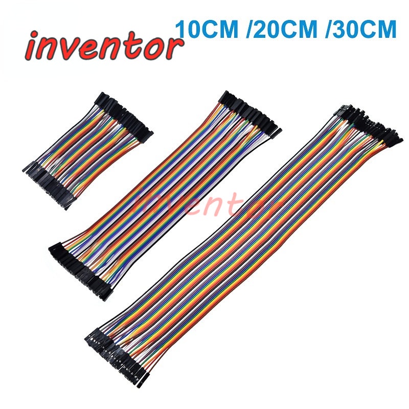 40PCS TZT Dupont Line 10/20/30cm Male to Male + Female to Male and ...
