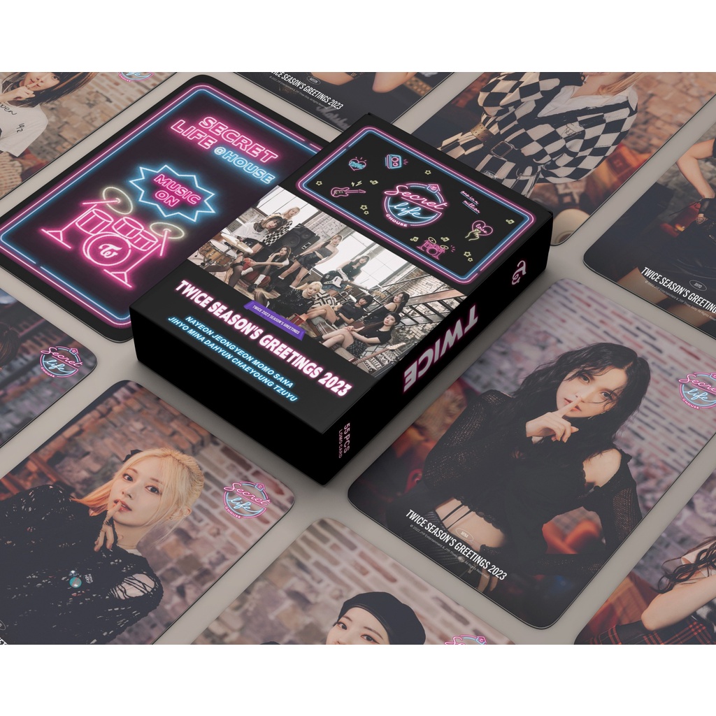 Twice small card collection Namie Nam Lim Na Lian Park Ji Hye Dae Hyun photo card Lomo photo ...
