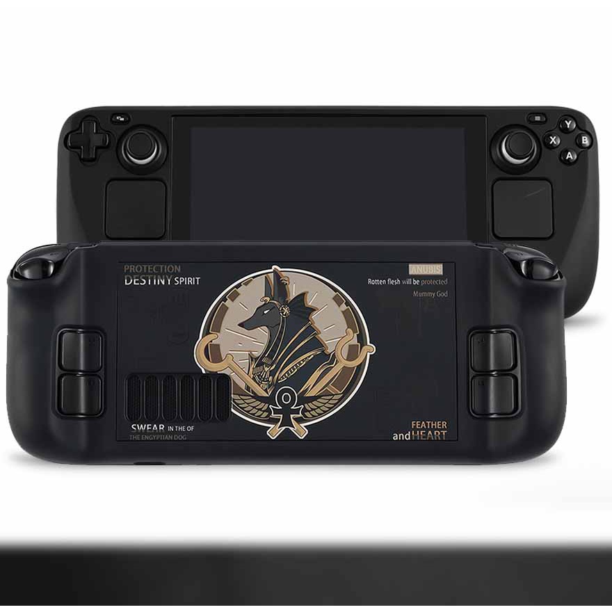 Steam Deck Protective Case，Protective Cover Case Compatible with Valve ...