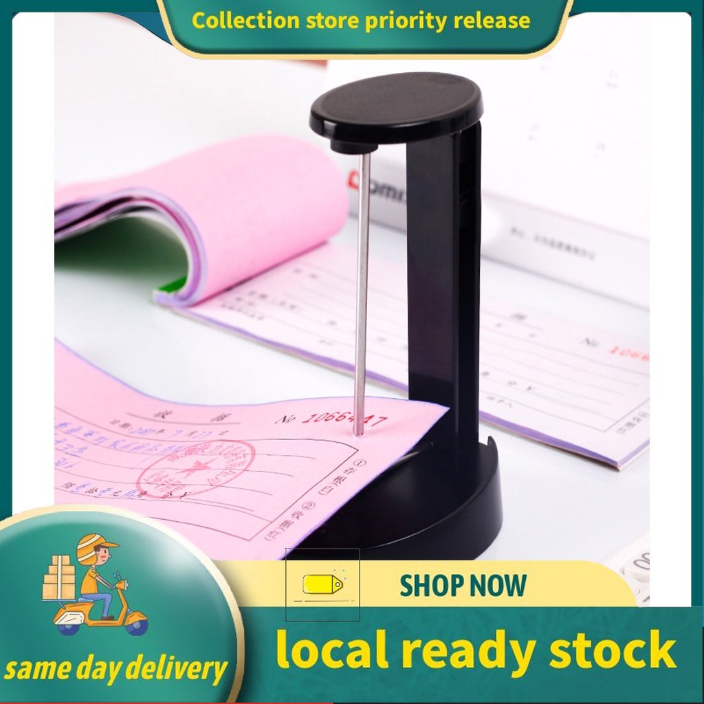 Desk Receipt Holder Restaurant Bill Receip Spike Stick Holder with ...