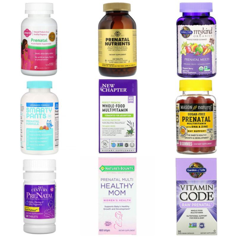 Family Mart | PRENATAL Multivitamin with Folic, DHA, Organic Garden of ...