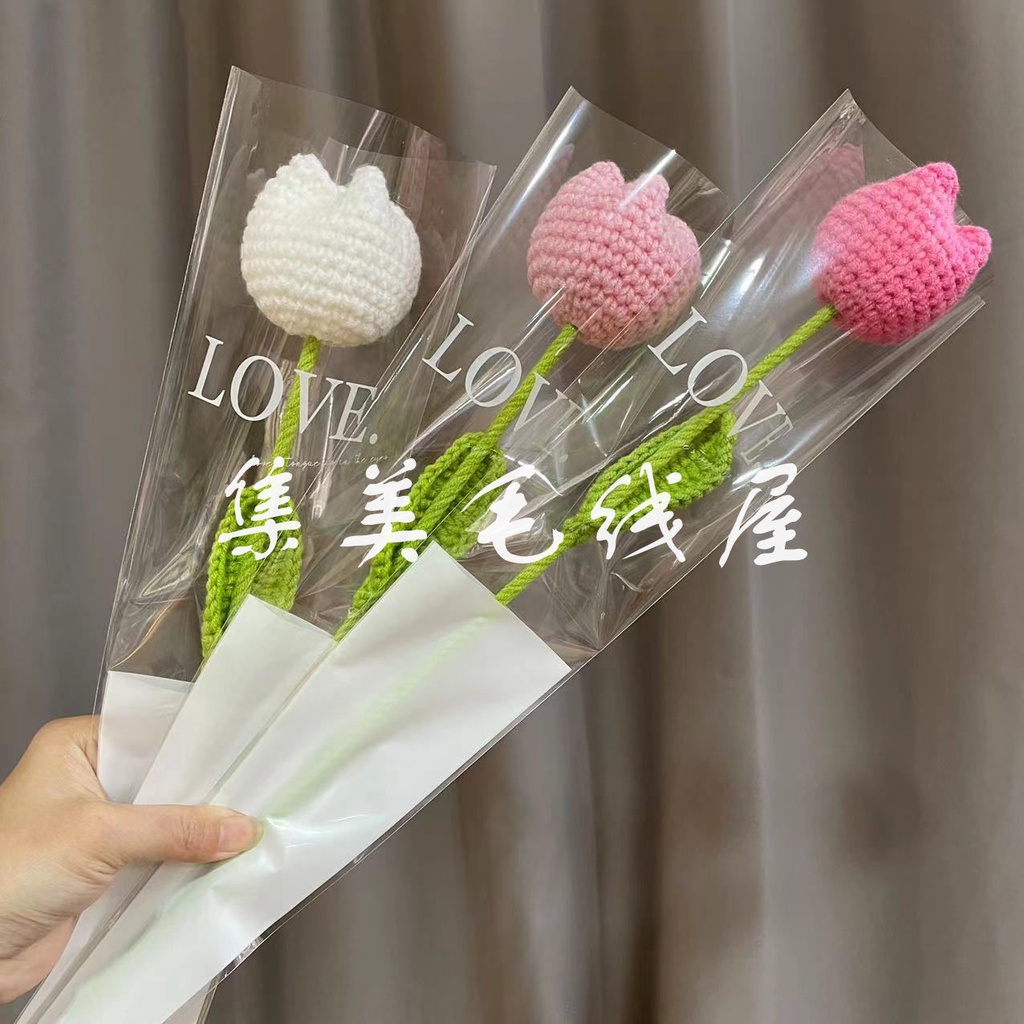 tulips crochet/tulips flower/gift for girlfriend/gift for kids girls ...