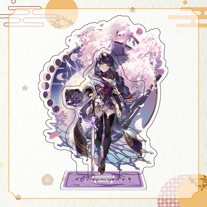 Genshin impact stand double layer stand Acrylic stand genshin impact ...