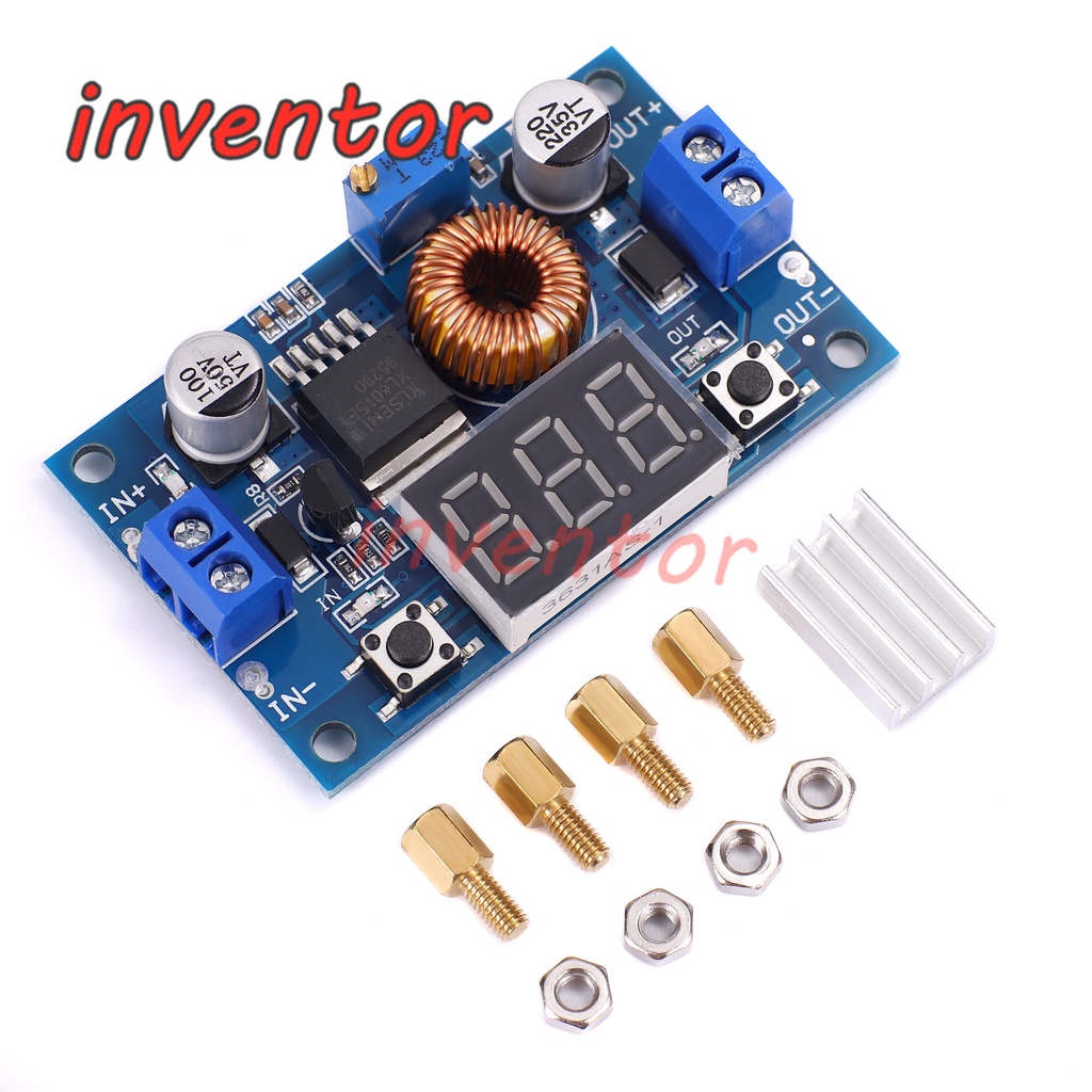 XL4015 High power 5A 75W DC-DC Adjustable Step-down Charger Module Step ...