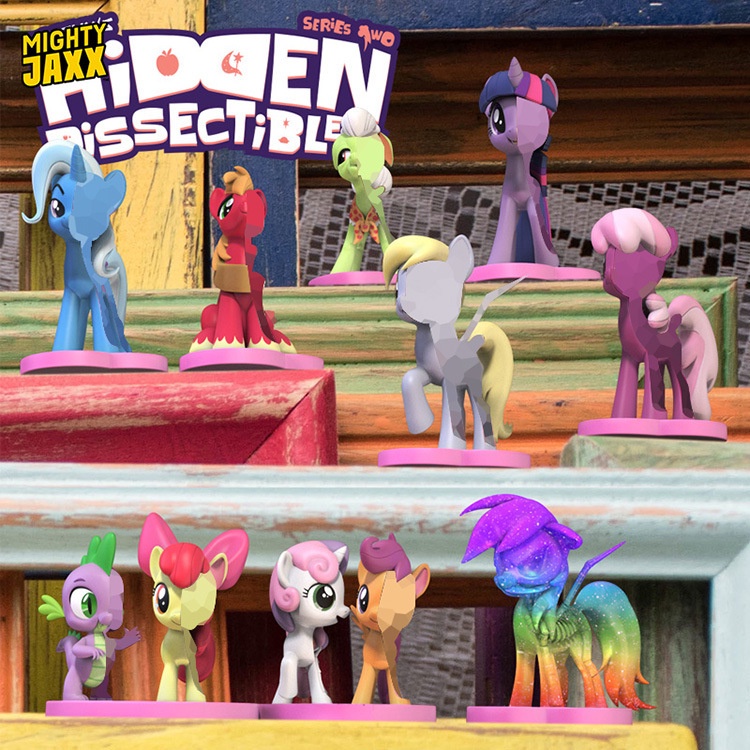 Mighty Jaxx My Little Pony Half Bone Half Anatomy Second Generation ...