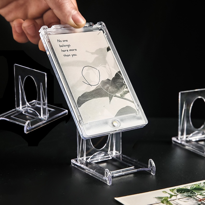 Creative Transparent Acrylic Plaque Display Stand Adjustable Bracket ...
