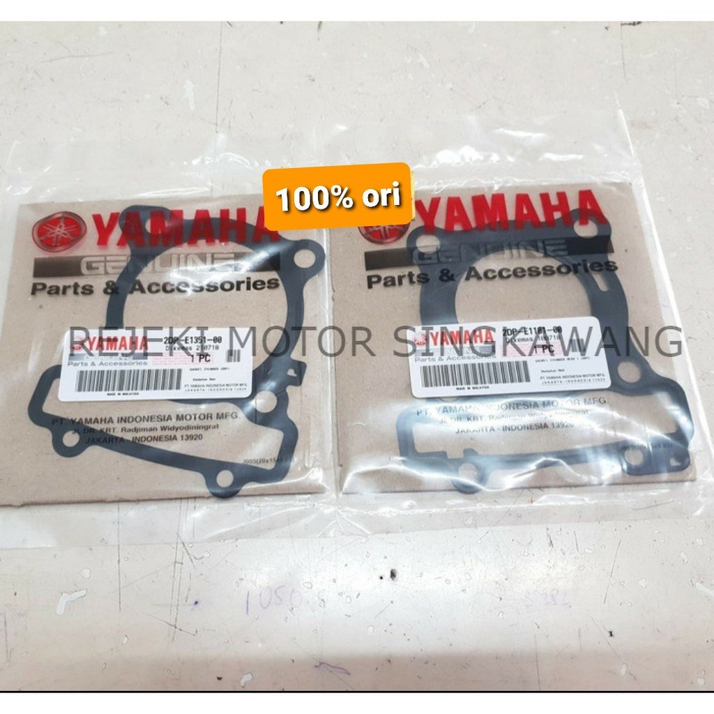 SEHER BLOCK GASKET HEAD BLOCK GASKET NMAX N MAX AEROX 155 ORIGINAL ...
