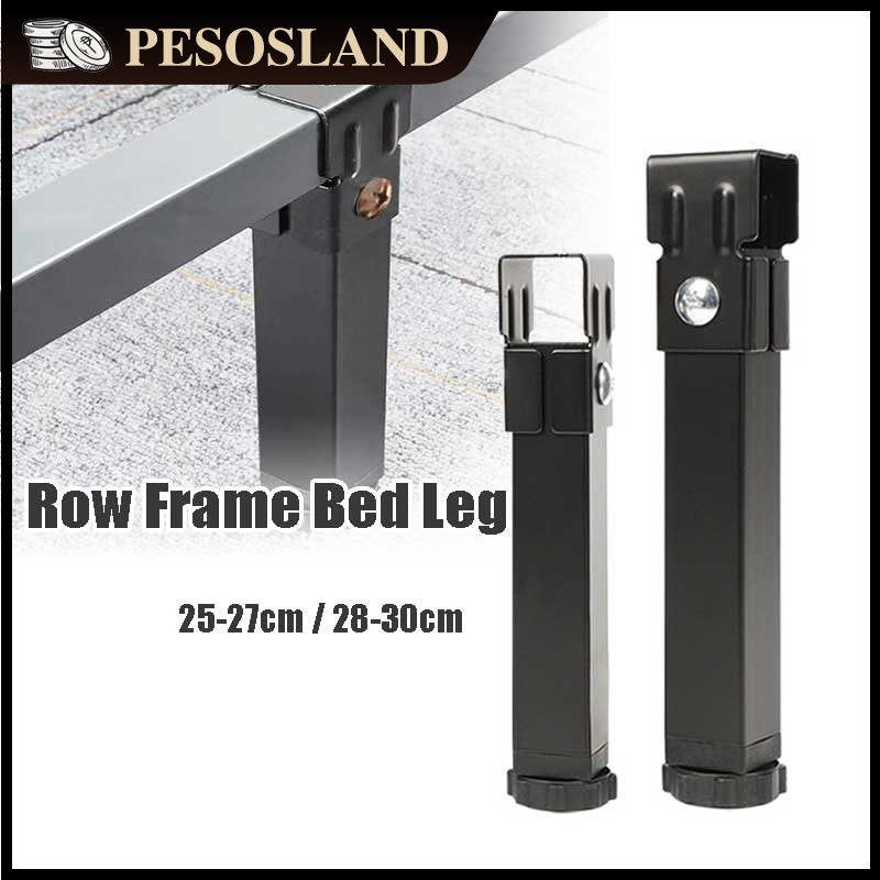 Adjustable Row Frame Bed Leg Support Foot 3×3 Clamp Feet Retractable ...