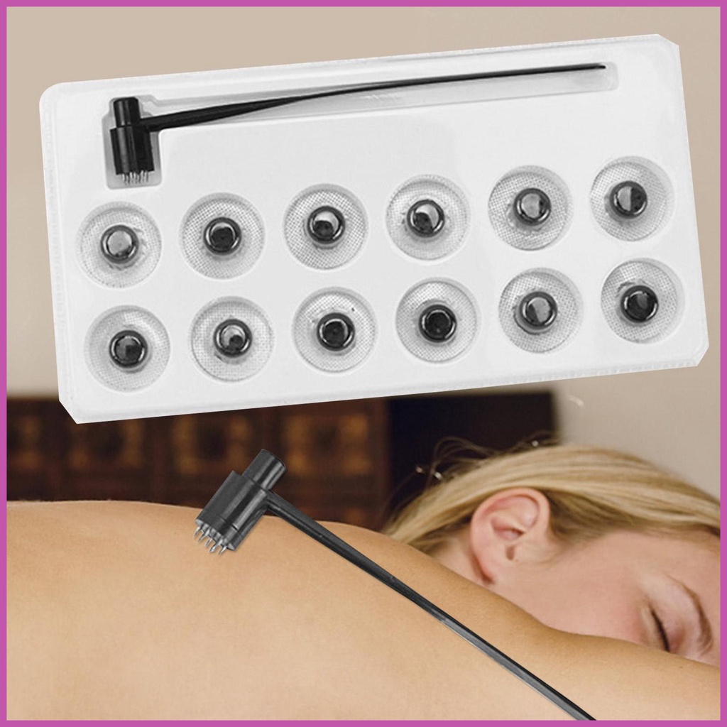 Dermal Hammer Plum Blossom Needle With 12 Replacement Head 7 Stars ...