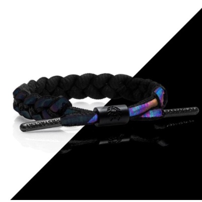 rastaclat Couples weave a pair of holographic reflective Valentine's ...