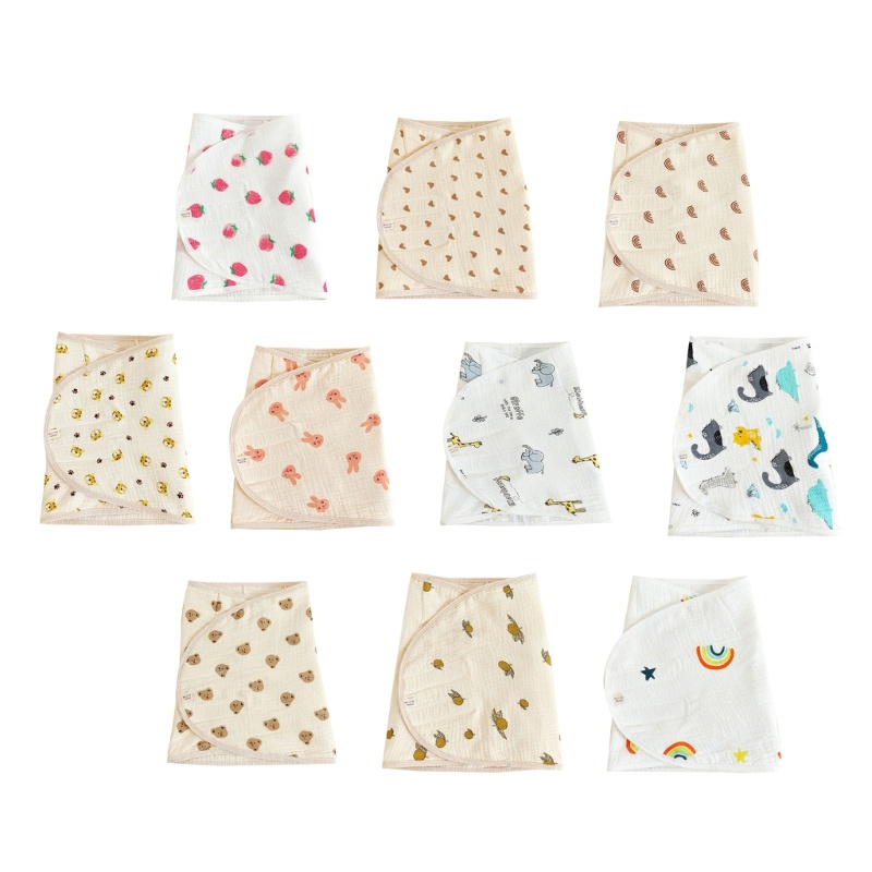 HL Baby Newborn Swaddle with Multi-pattern Baby Anti-jump Wrap 4-layer ...