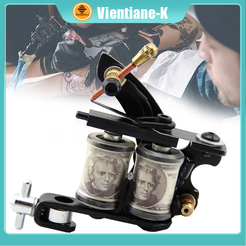 MESIN Professional Shading Coil Alloy Tattoo Machine | Shopee Philippines