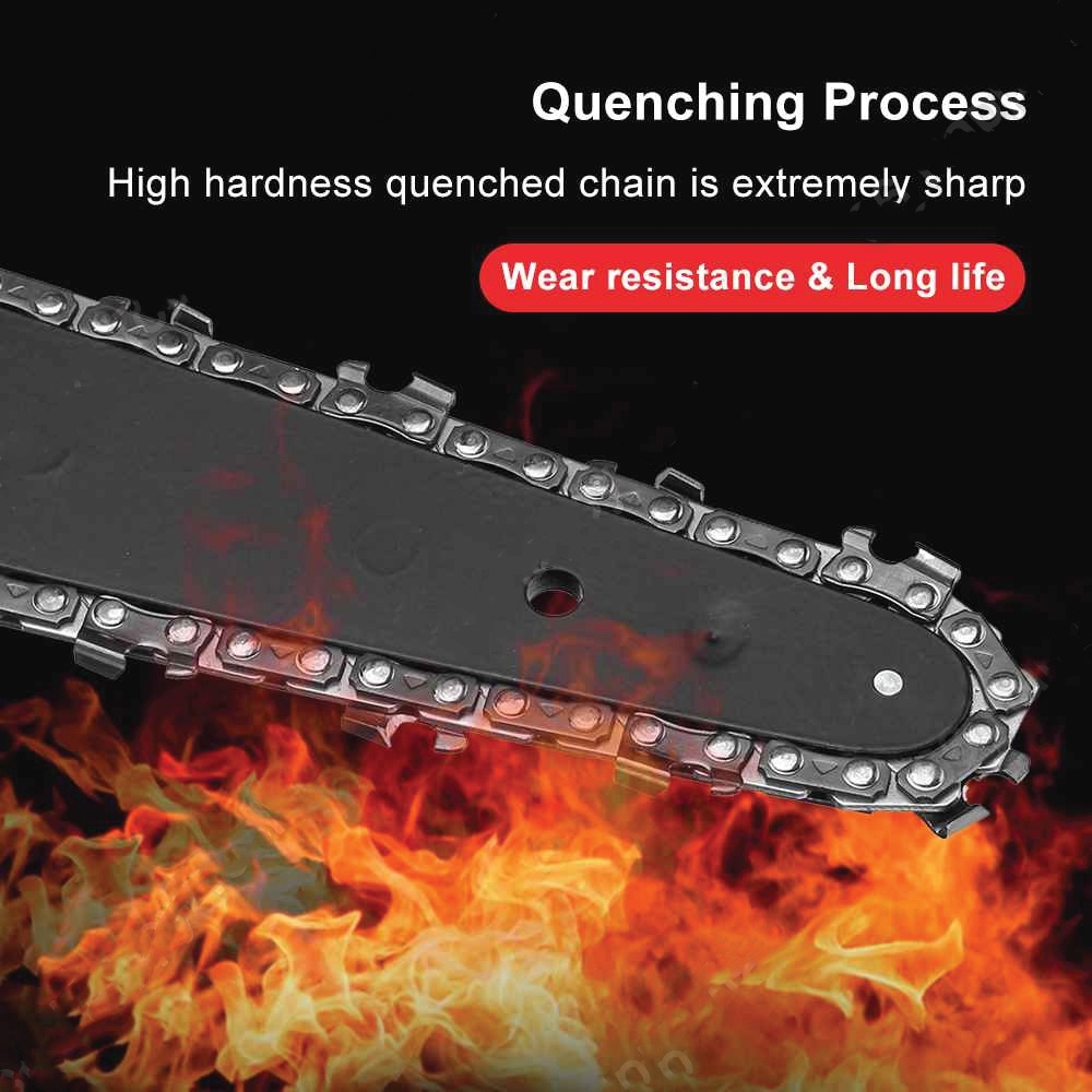 4in Chainsaw Chain Guide Plate Bar 1/4" .043" 28DL Semi Chisel Chain ...