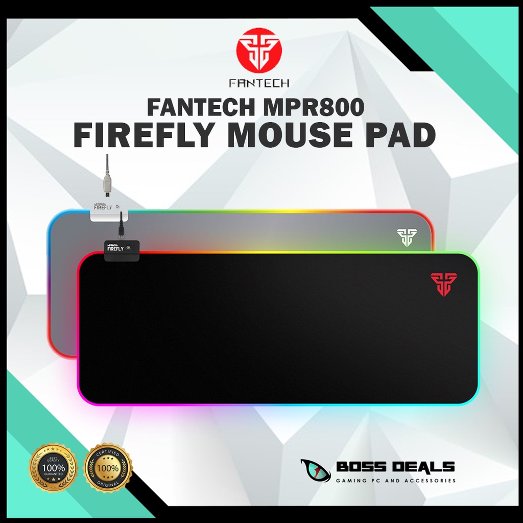 FANTECH MPR800 RGB GAMING MOUSEPAD | Shopee Philippines