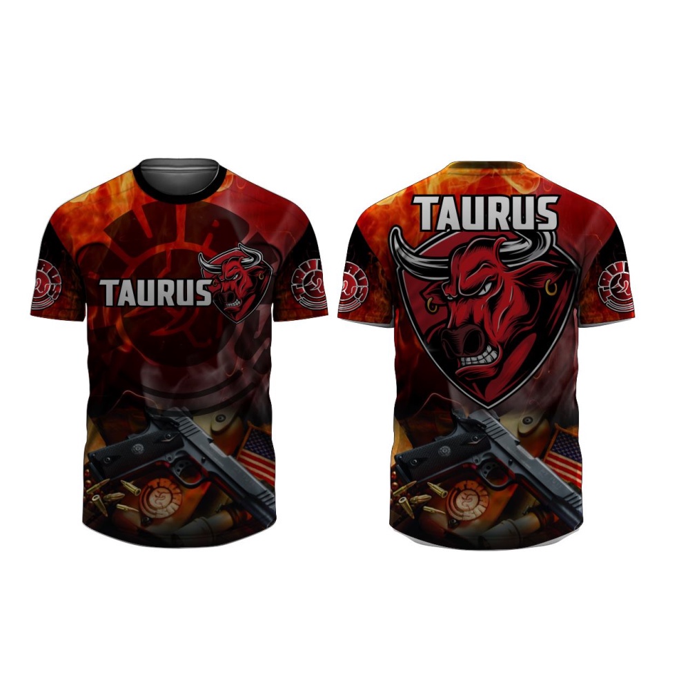 Sublimation T shirt, Full Print, Spandex Materials, TAURUS 3D Printing ...