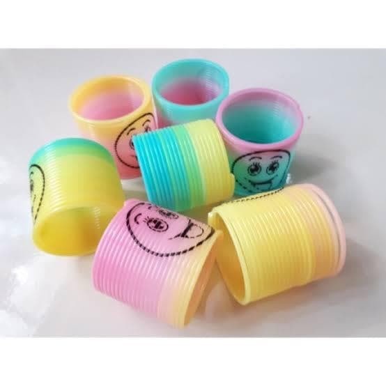 Magic Spring Yoyo Spring Toy Per Smile Spring Per Spiral Yoyo Emoji ...