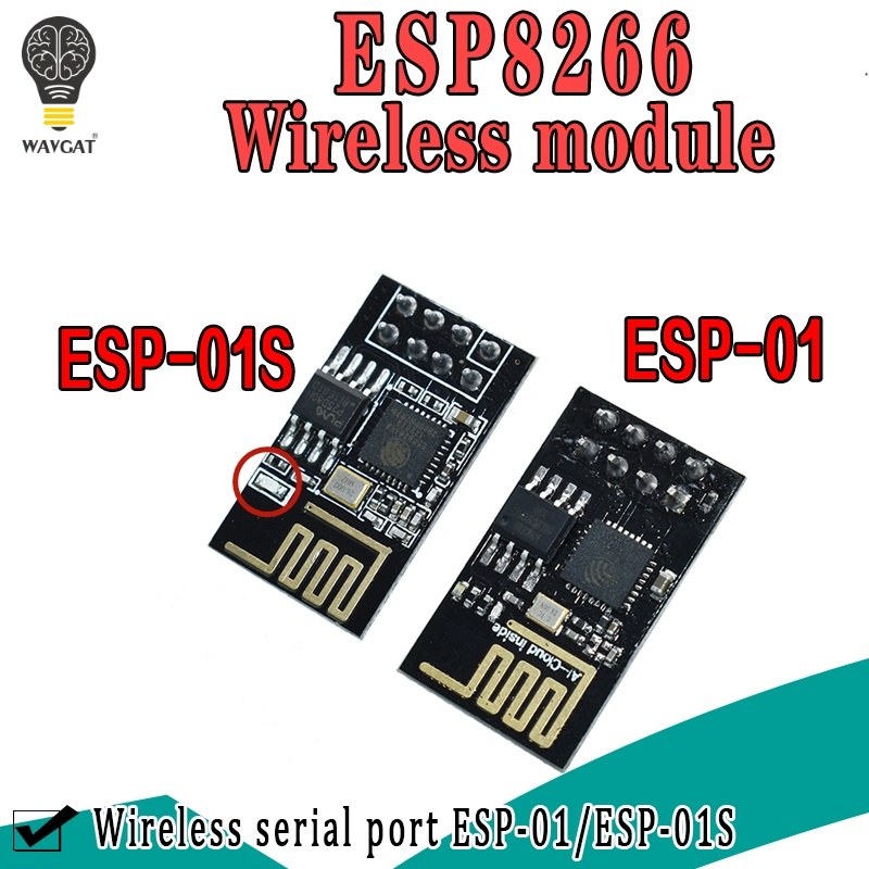 ESP-01 Upgraded version ESP-01S ESP8266 serial WIFI model Authenticity ... ESP-01 Upgraded version ESP-01S ESP8266 serial WIFI model Authenticity ...