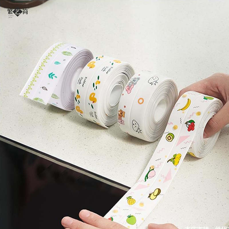 Kitchen Sink Waterproof Sticker Bathroom Countertop Toilet Gap Self ...