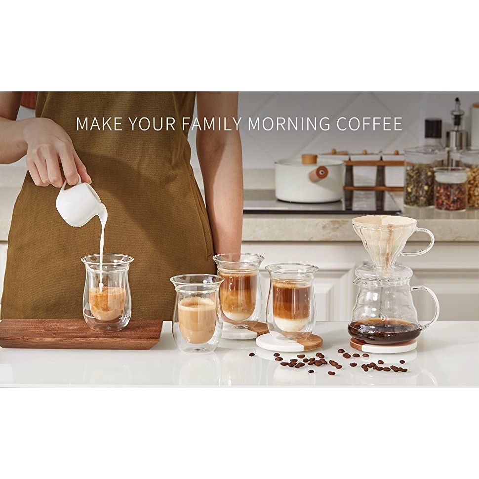 Lahome Americao Drip Coffee Maker Electric Coffee Machine Espresso ...