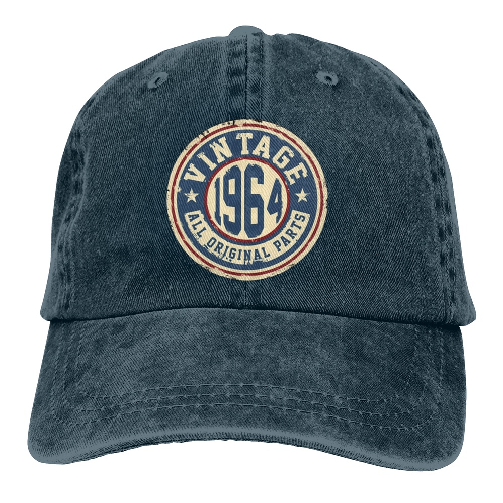 Baseball Cap Full Size And Ready Stock Cotton Caps Funny Vintage 1964 ...