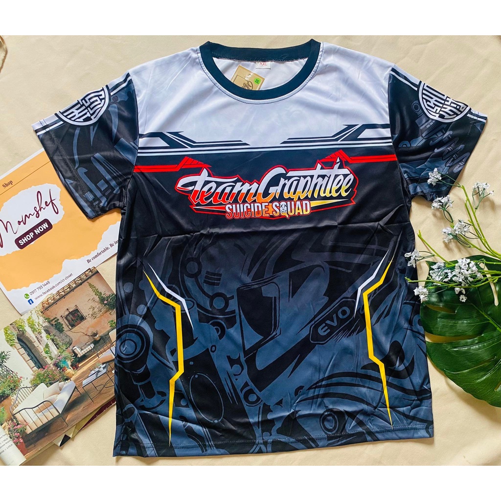 TEAM GRAPHITEE T-shirt Full Sublimation Print Men's Clothing In Sizes ...