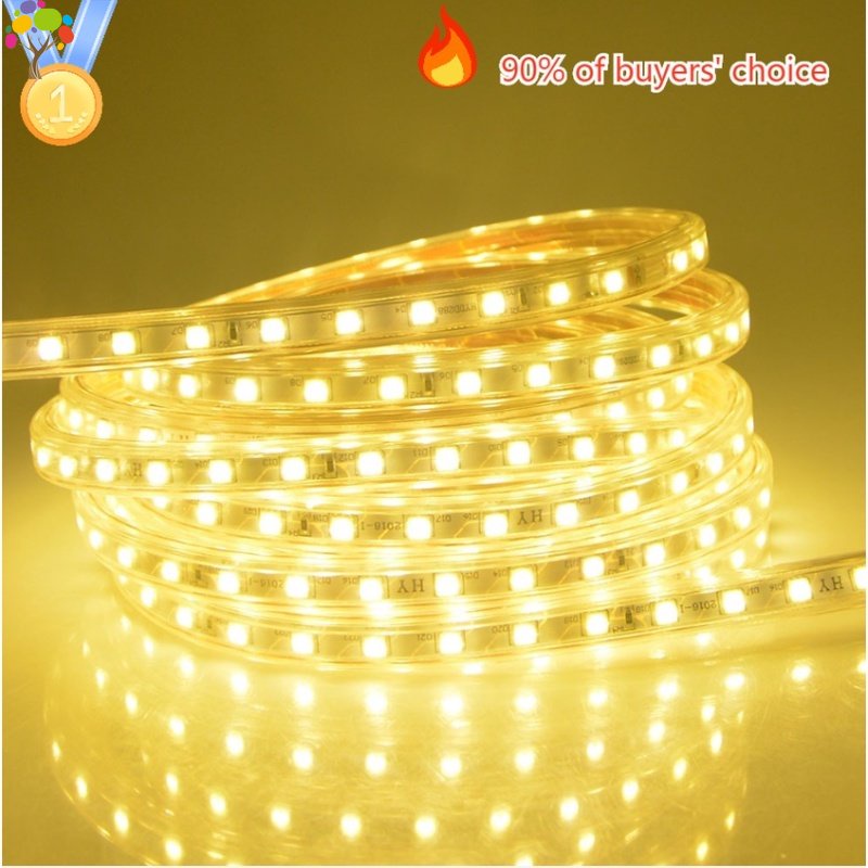 LED light strip 220V super bright living room ceiling outdoor ...