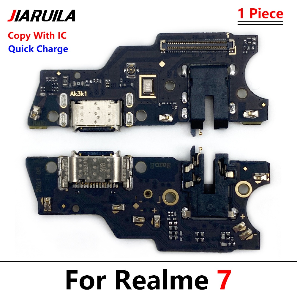 USB Charging Port Micro Dock Connector Board Flex Cable For Oppo Realme 7 7i 6 6i 5 5i 2 3 Pro ...