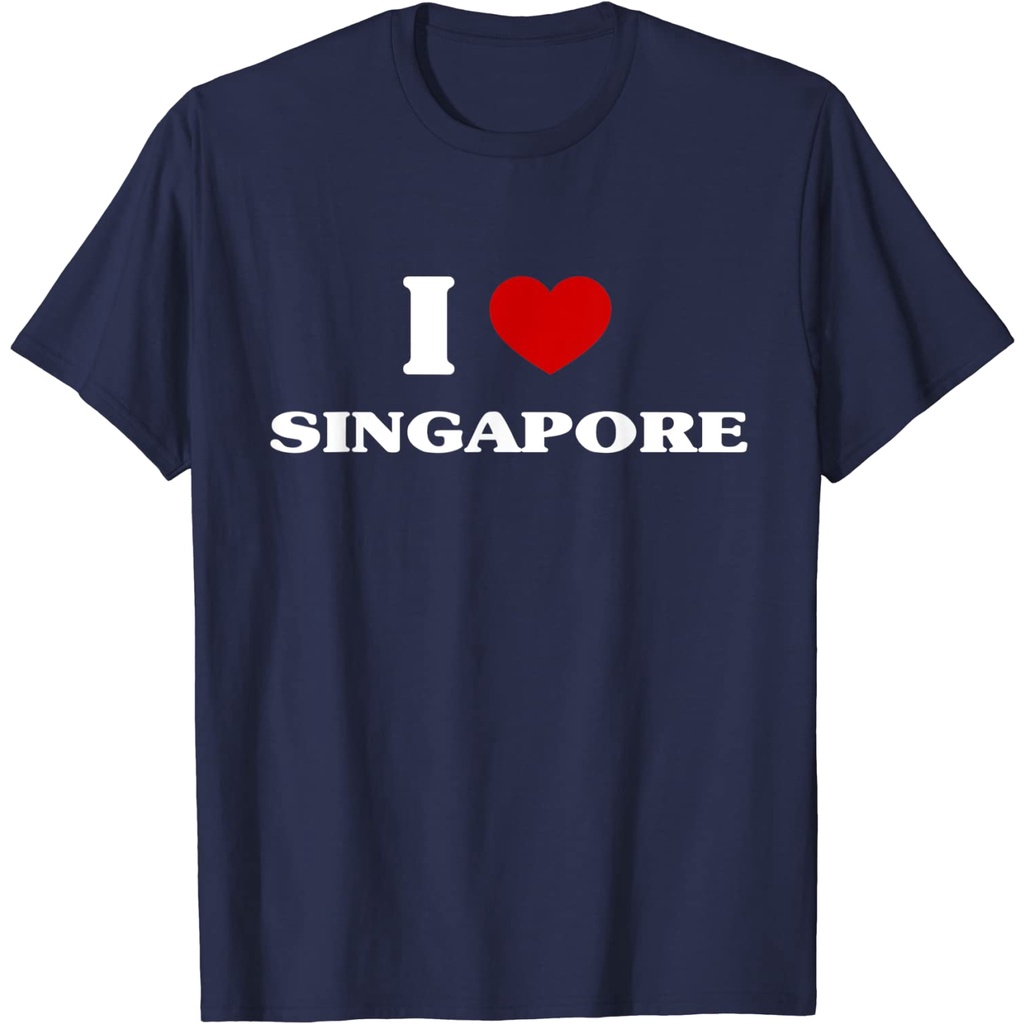 Gildan cotton T-shirt Singapore I Heart Singapore Souvenir I Love Singapore Tshirt | Shopee ...