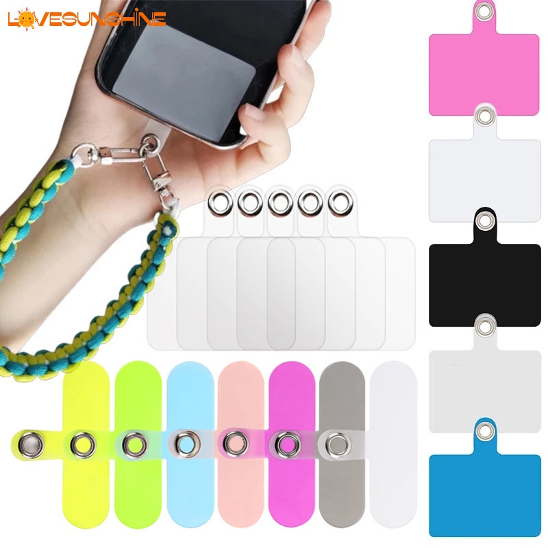 Universal Matte Phone Lanyard Tabs for Mobile Phone Tether Card Cord ...