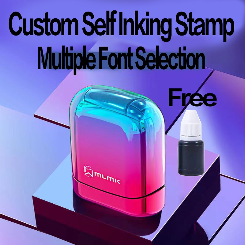 【Free ink】Stamp Personalized / Custom Self Inking Stamp | Shopee ...