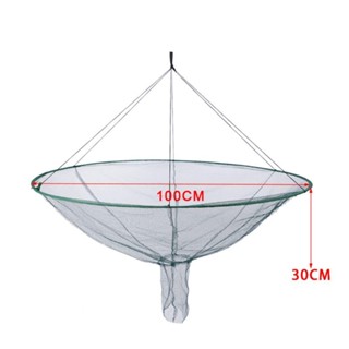 KYLIMINO Drop Fishing Small Mesh Foldable Tank Casting Network Mesh ...