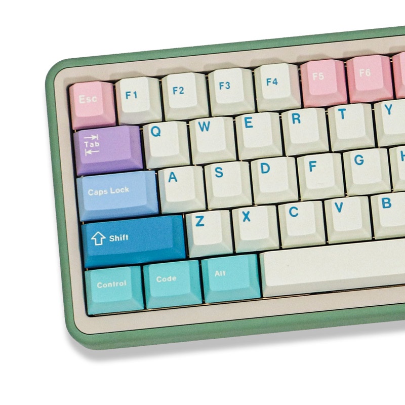 130 KEYS GMK Fairy Keycap Cherry Profile DYE-SUB Keycaps For Mechanicla ...