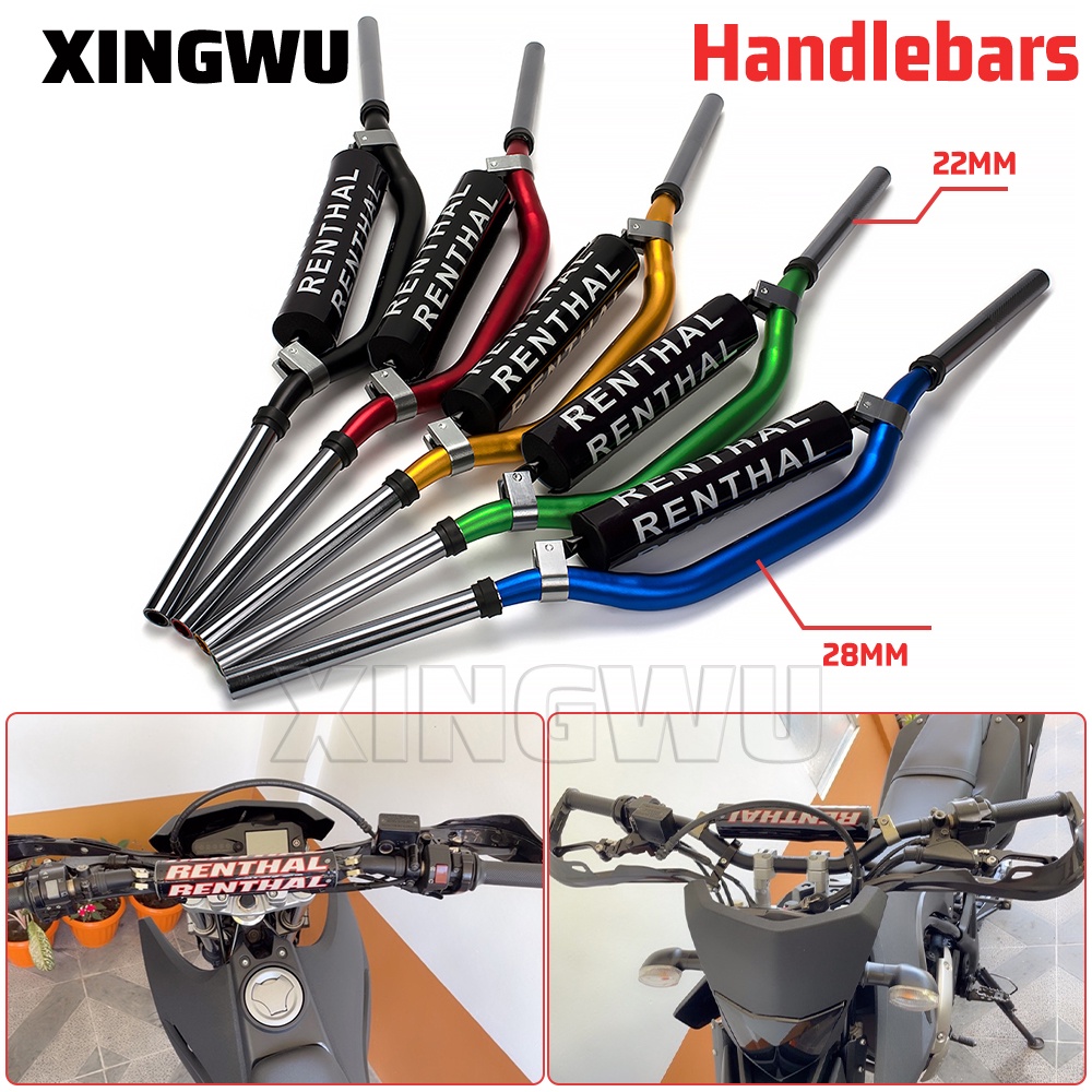 [Ready Stock] Universal 28mm Fat Bar Handlebars Motocross Handle Bar ...