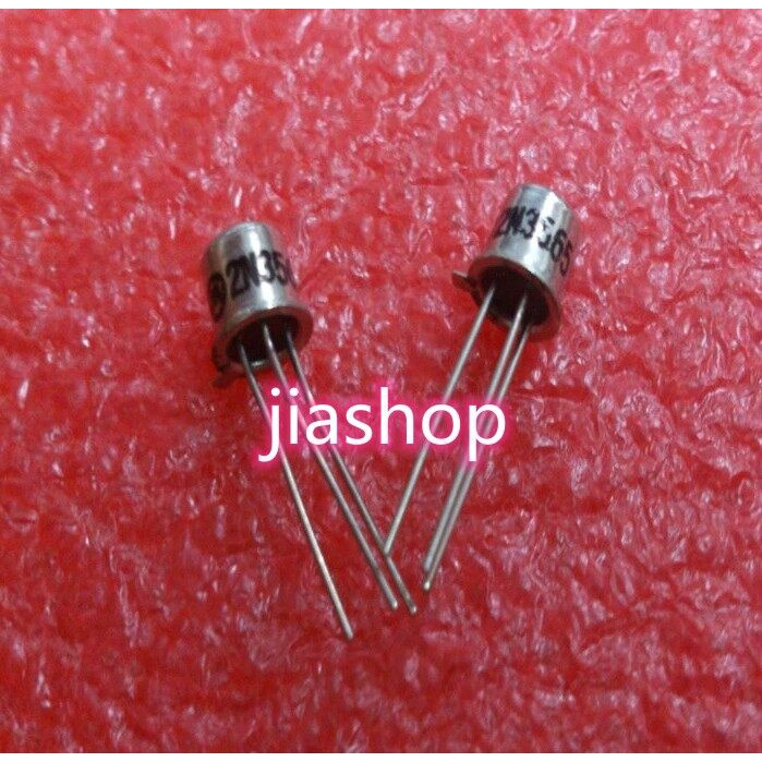 2pcs Hot spot 2N3565 NPN amplifier CAN3 silicon tube switch transistor ...