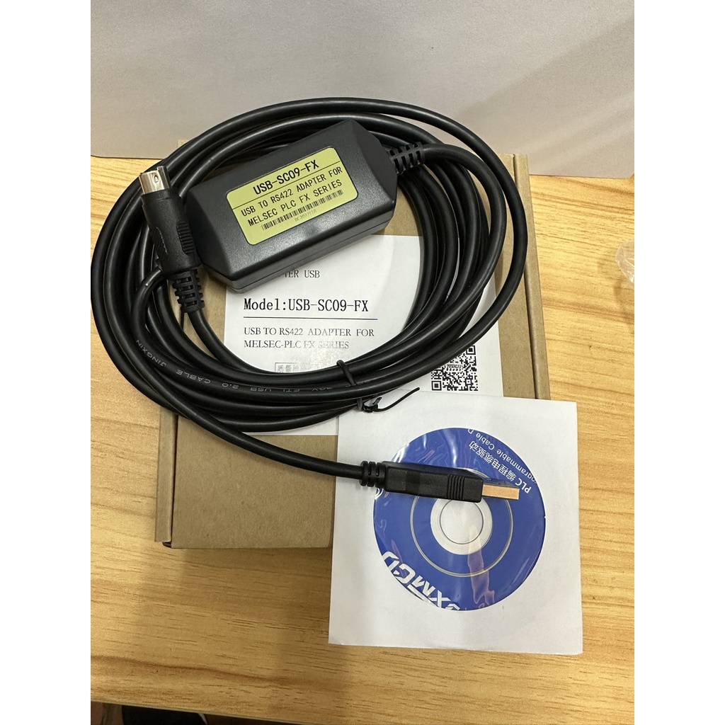 Suitable for Mitsubishi FX2N/1N/1S/FX3U PLC Programming Data Cable USB ...