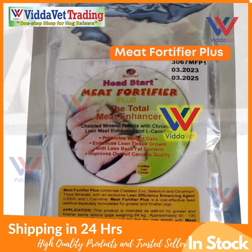 Head Start Meat Fortifier plus meat enhancer for pigs 200g | Shopee ...