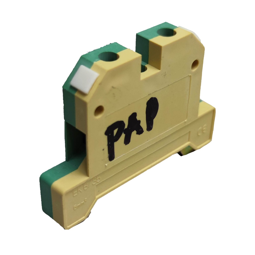 Sassin 10mm Earth Terminal Block Din Rail Type AWG 8 8.0mm, 10mm Max ...