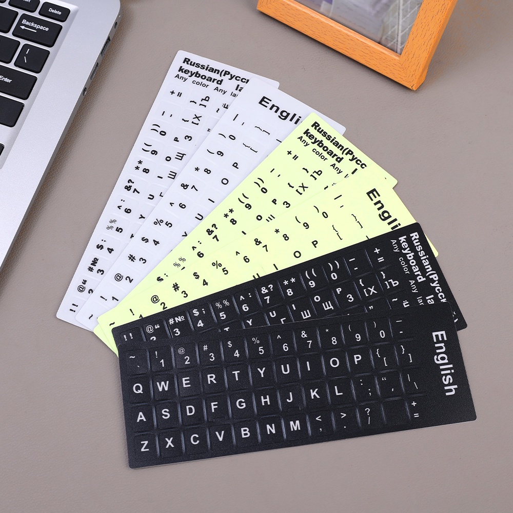 High Quality Computer Keyboard Label Sticker / Eco-environment Plastic ...