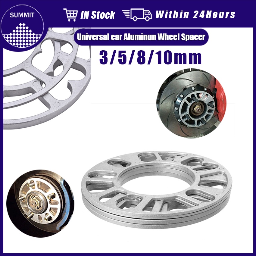 Universal Car Wheel Spacers 3mm 5mm 8mm 10mm wheel spacer Aluminum ...
