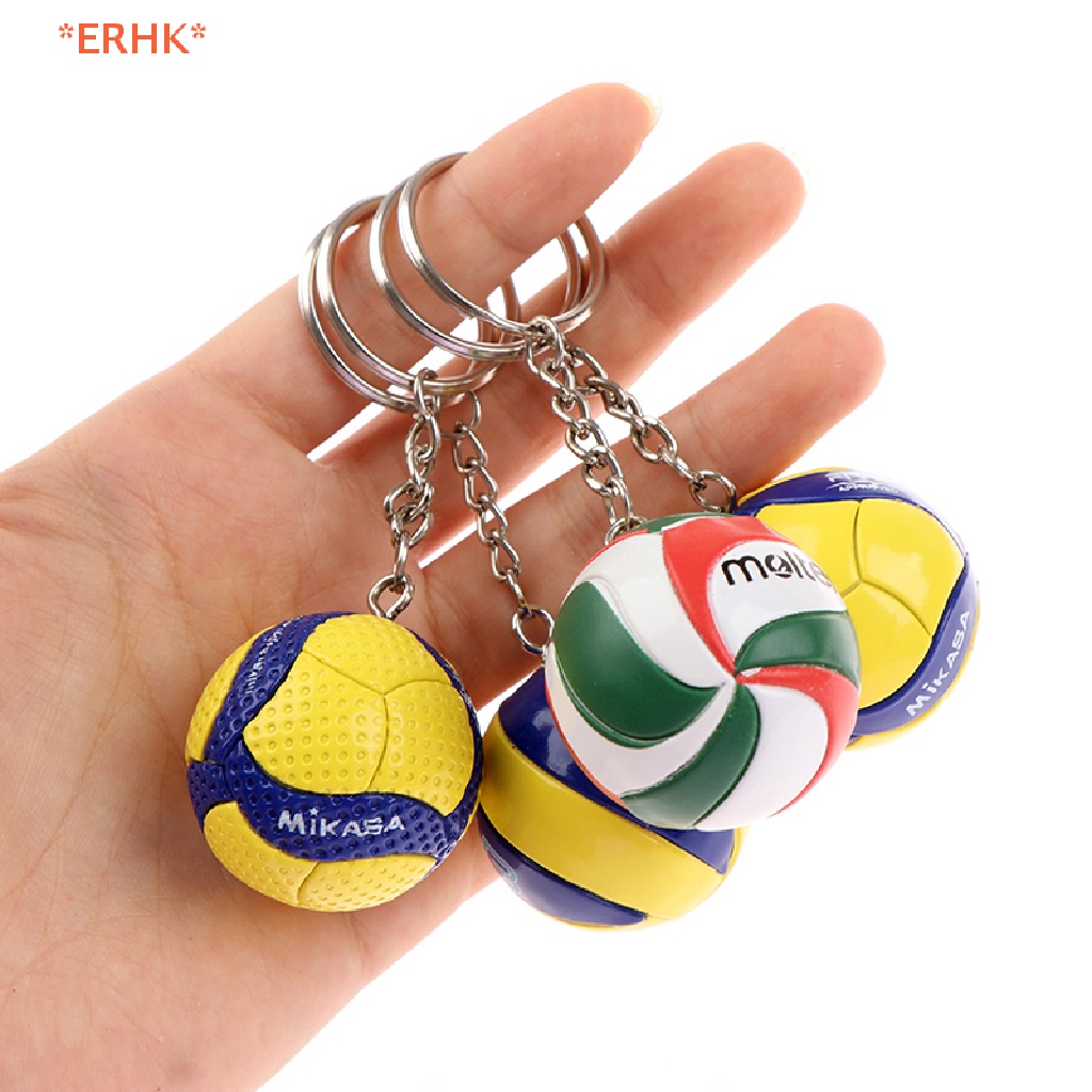 QrhYK> Volleyball Keychain Ornaments Business Volleyball Gifts Beach ...