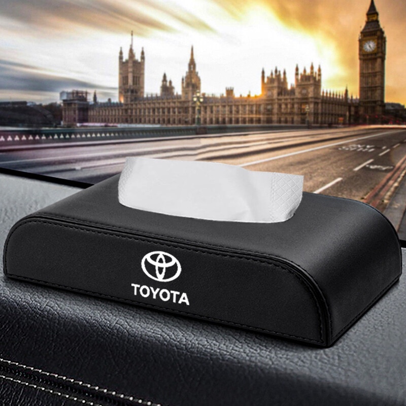 A leather car tissue box is applicable for the interior Genuine parts ...
