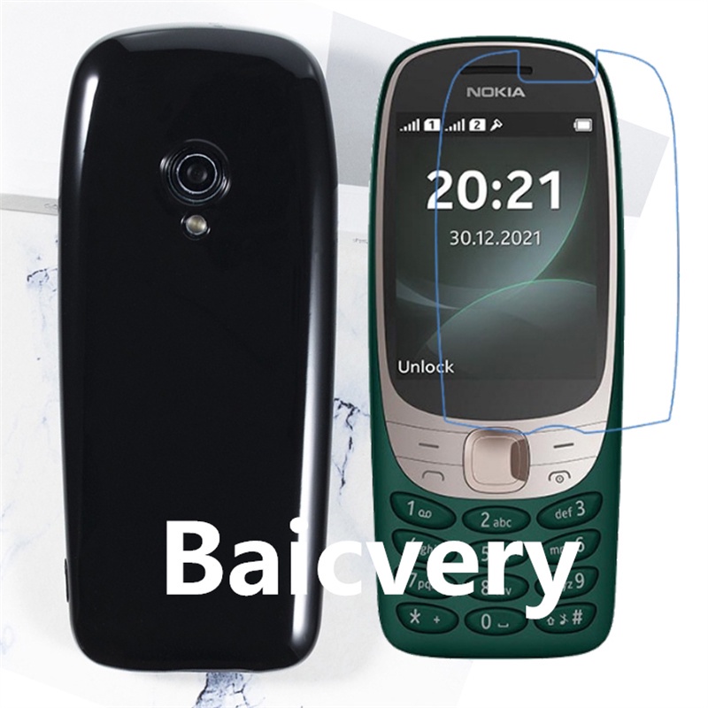 Nokia 6310 2021 TA-1400 Case Soft TPU Phone Cover Shell Gel Silicone ...