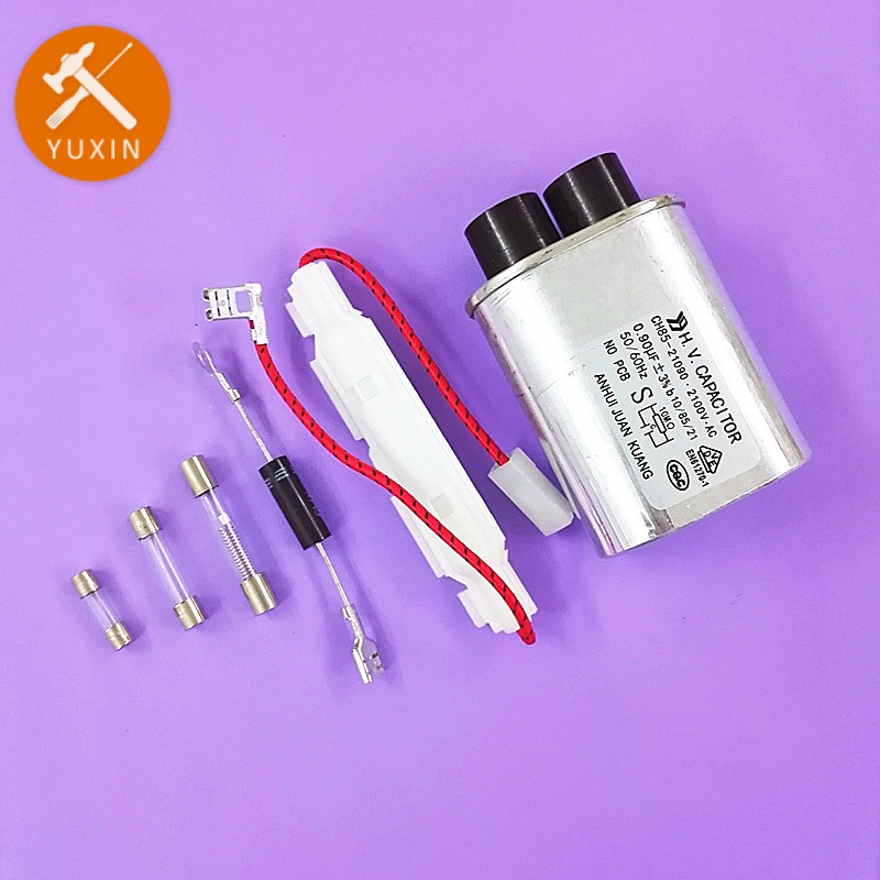 Six-In-One Beautiful Microwave Oven Accessories High Voltage Capacitor ...
